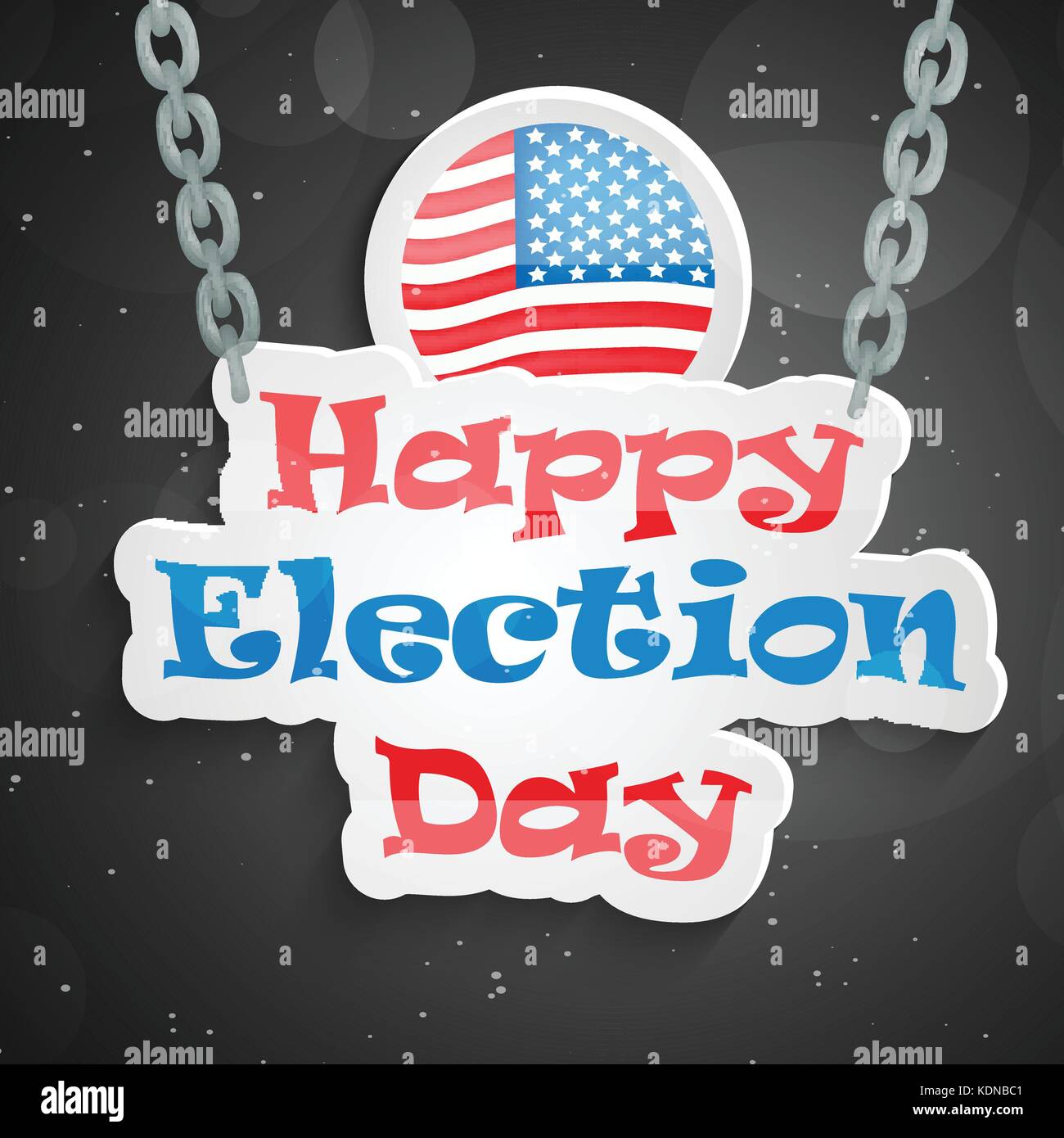 illustration of elements of election day background Stock Vector Image ...
