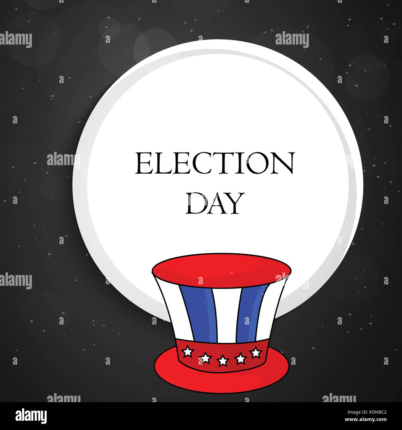 illustration of elements of election day background Stock Vector Image ...