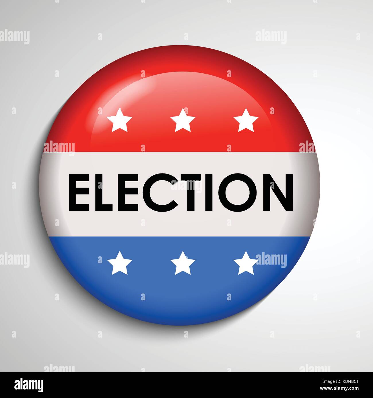 illustration of elements of election day background Stock Vector Image ...