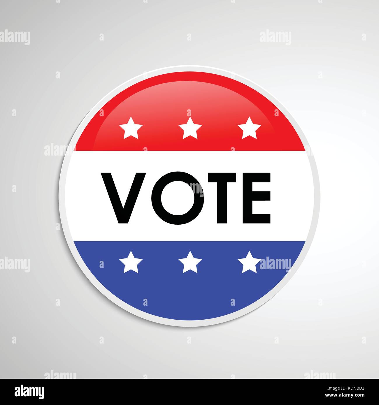 illustration of elements of election day background Stock Vector Image ...