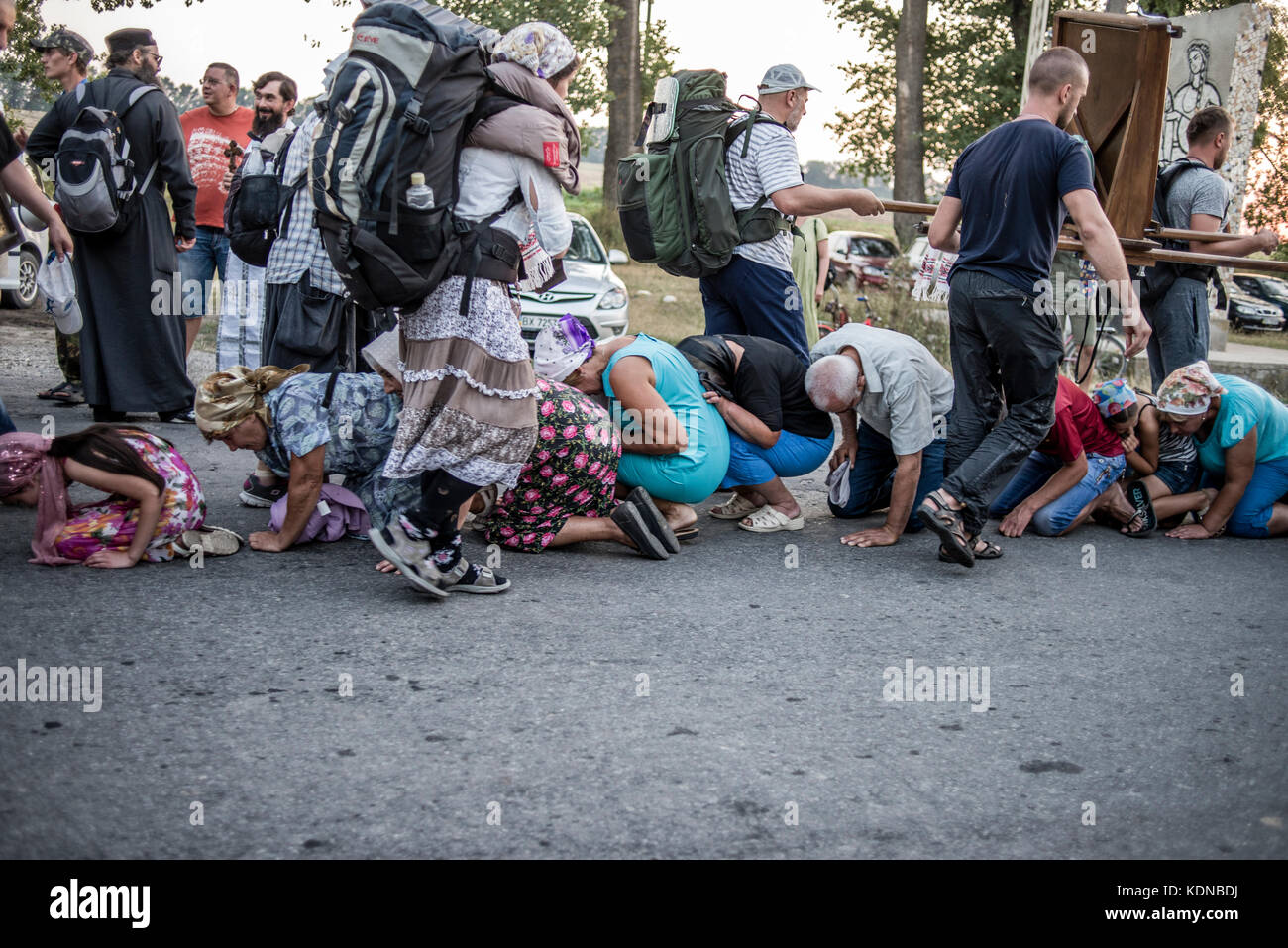 Cross Procession from Kamianets-Podilsky to the Holy Dormition Pochaev ...