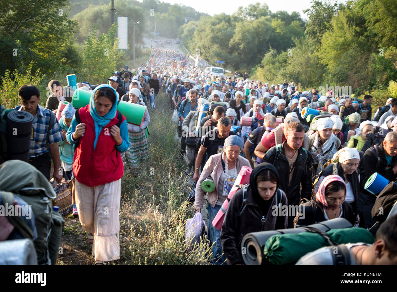 Cross Procession from Kamianets-Podilsky to the Holy Dormition Pochaev ...