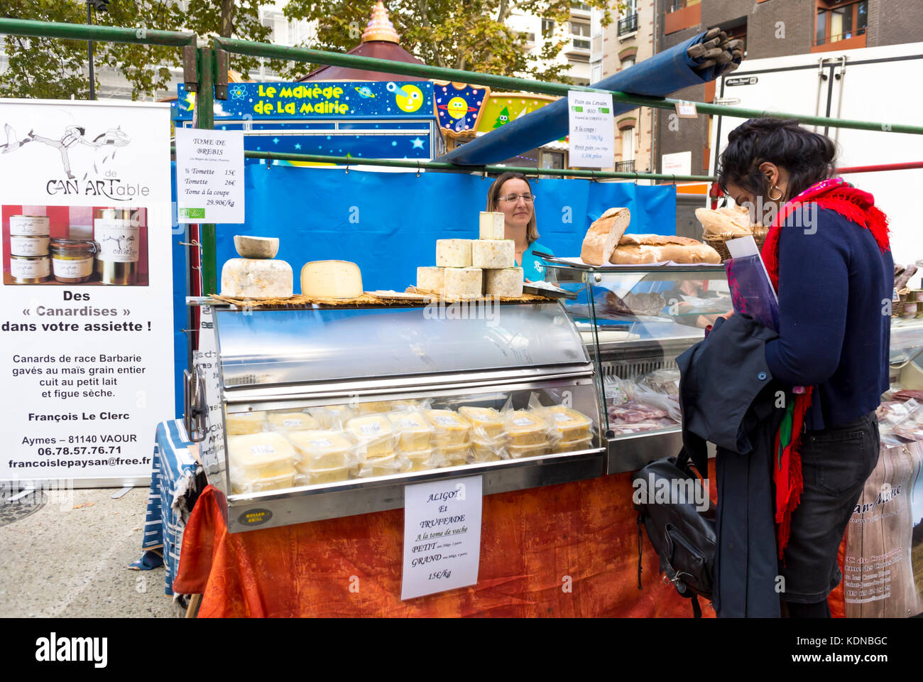 Montreuil, France, Local Products, French Farmer's Organic Food Market ...