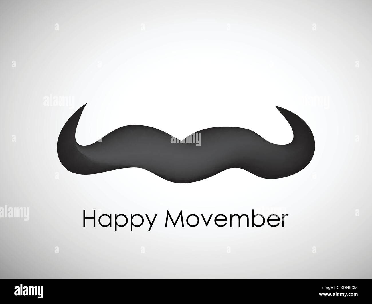 illustration of elements of Movember background Stock Vector Image ...