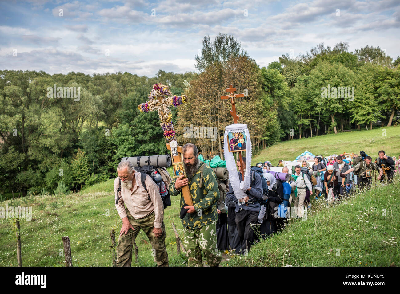 Cross Procession from Kamianets-Podilsky to the Holy Dormition Pochaev ...