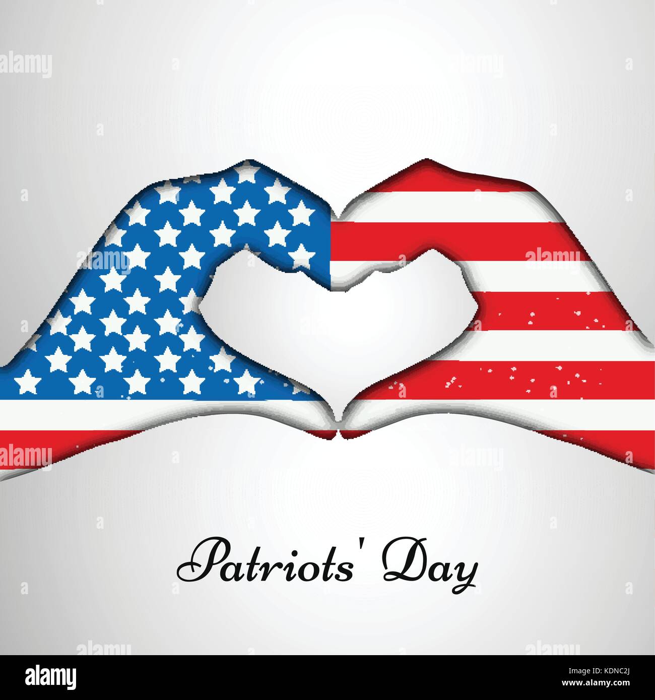 illustration of Patriots' Day background Stock Vector Image & Art - Alamy