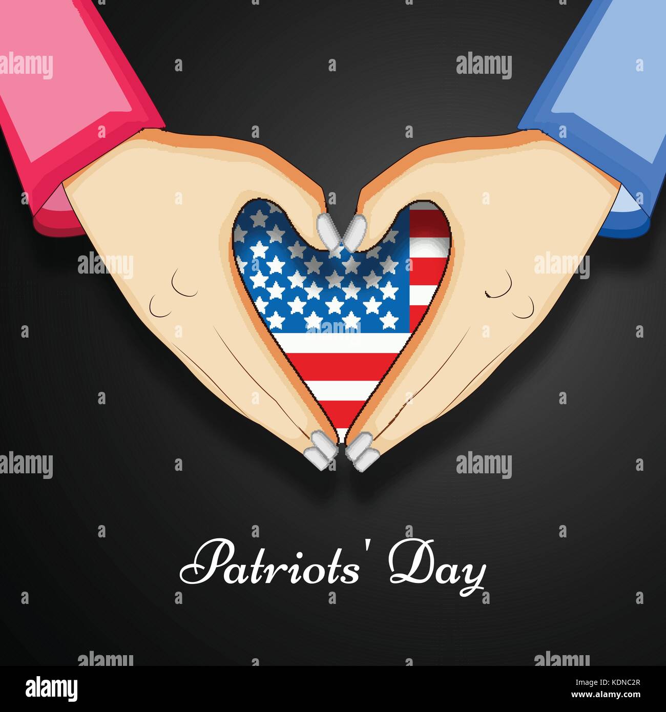 Patriot's day poster Stock Vector Images - Alamy
