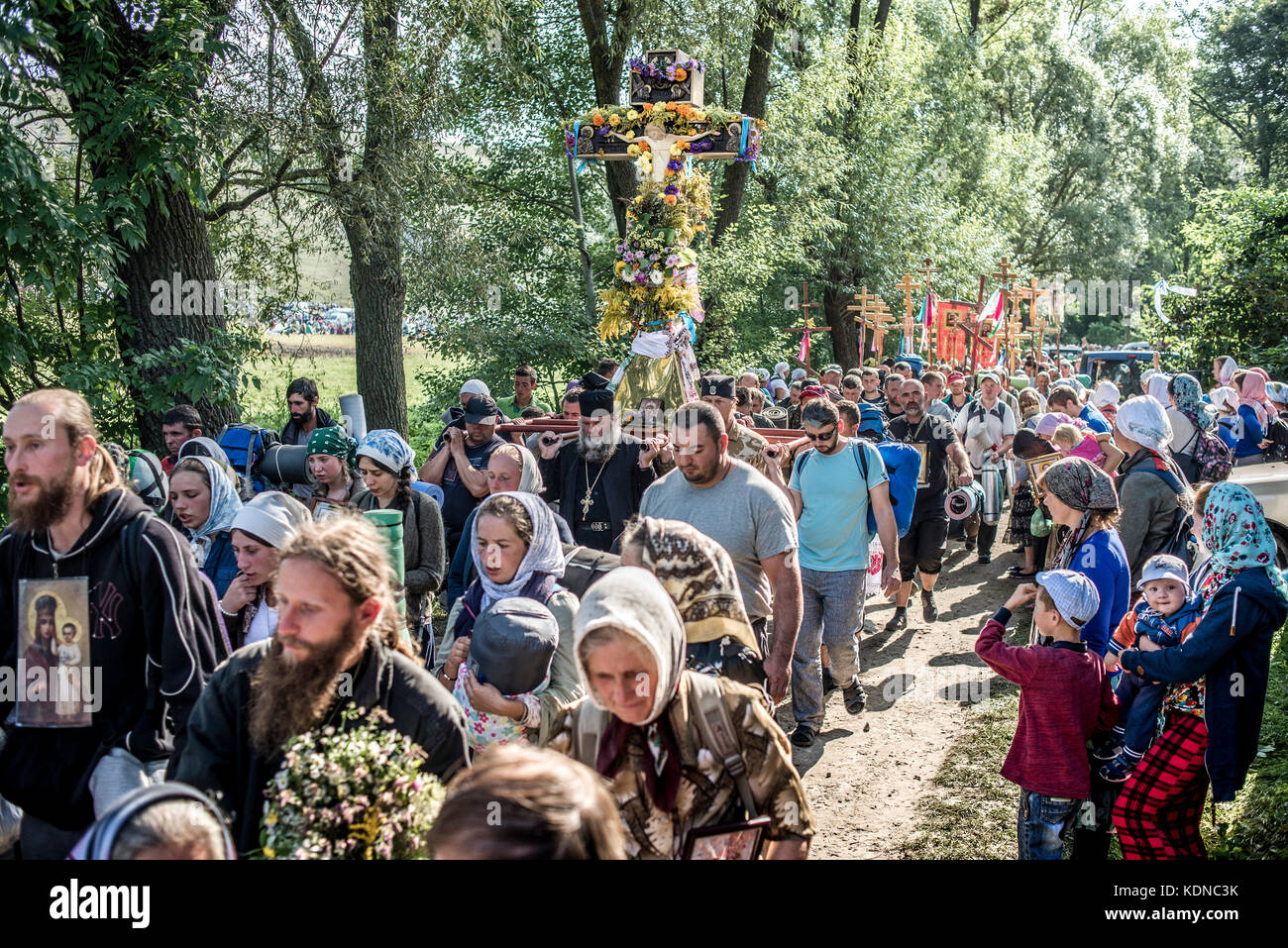 Cross Procession from Kamianets-Podilsky to the Holy Dormition Pochaev ...