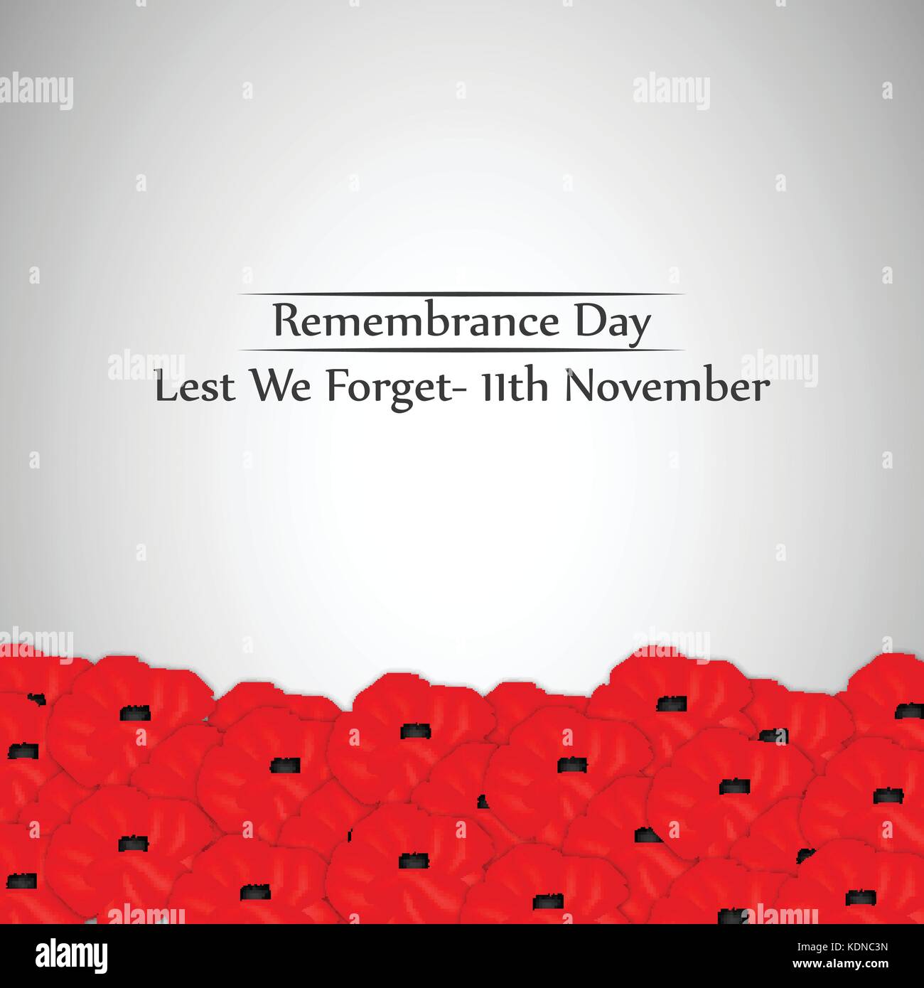 illustration of elements of Remembrance Day background Stock Vector ...