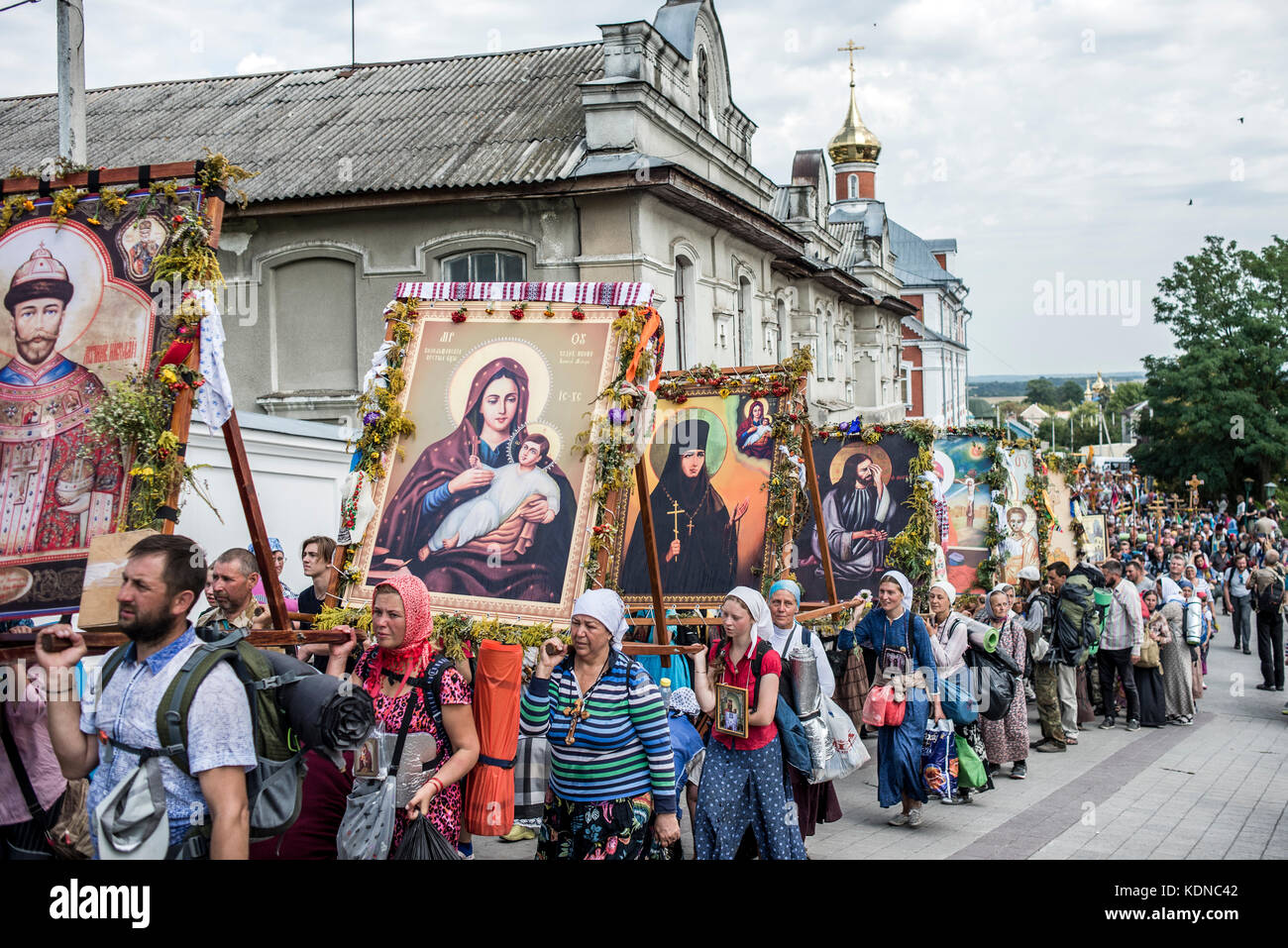 Cross Procession from Kamianets-Podilsky to the Holy Dormition Pochaev ...