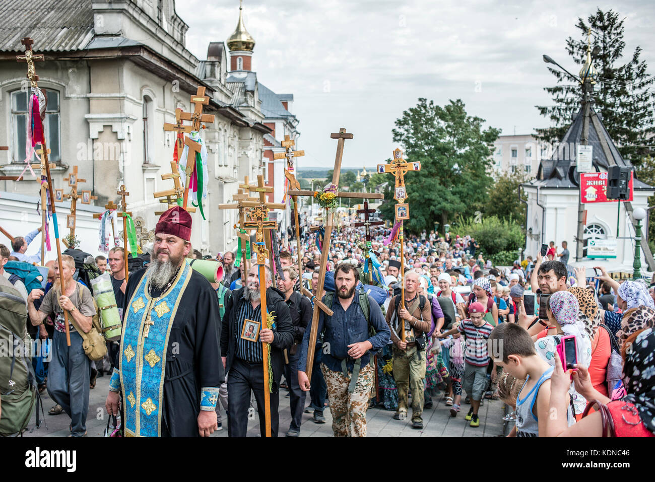 Cross Procession from Kamianets-Podilsky to the Holy Dormition Pochaev ...
