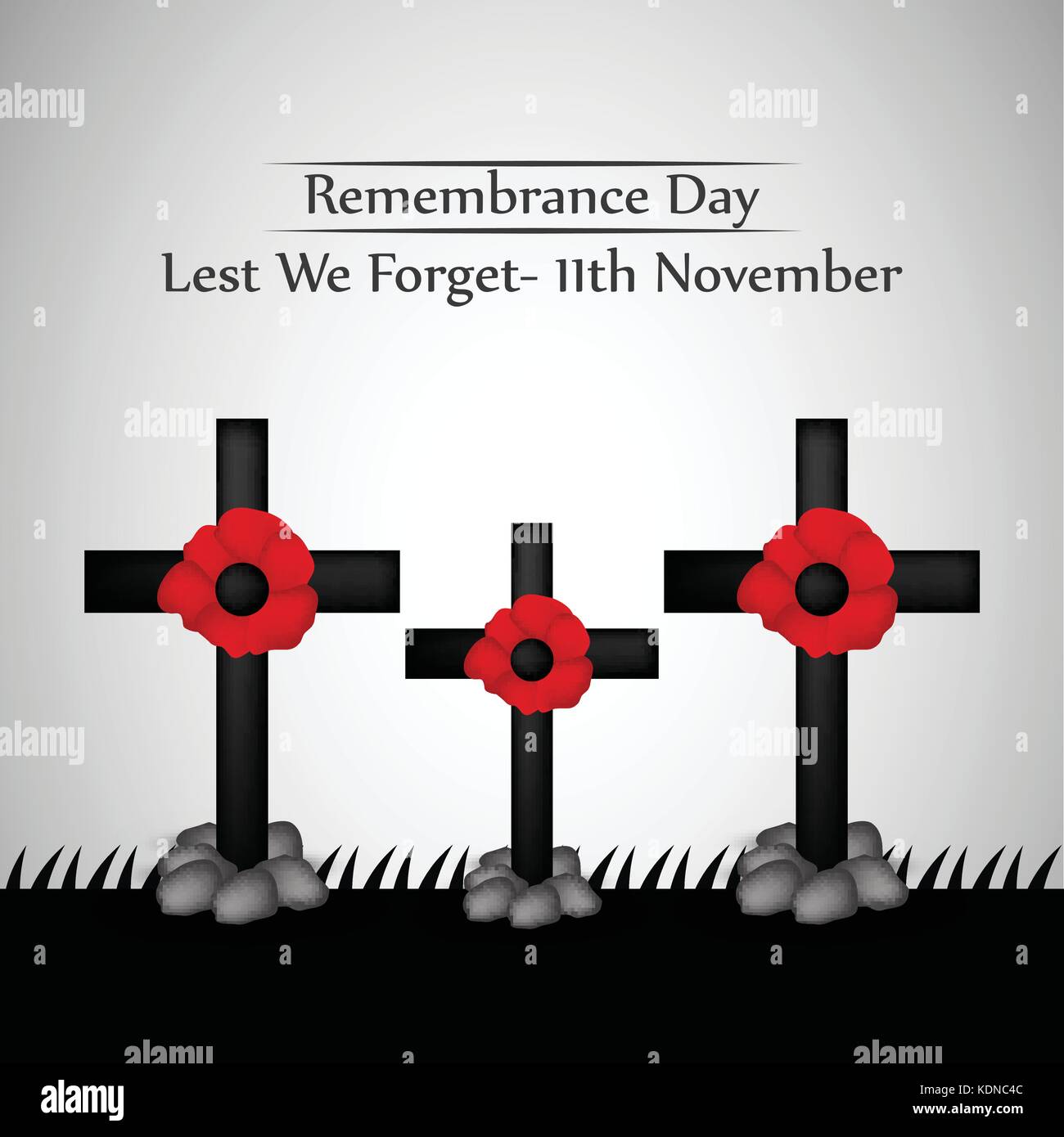 illustration of elements of Remembrance Day background Stock Vector ...