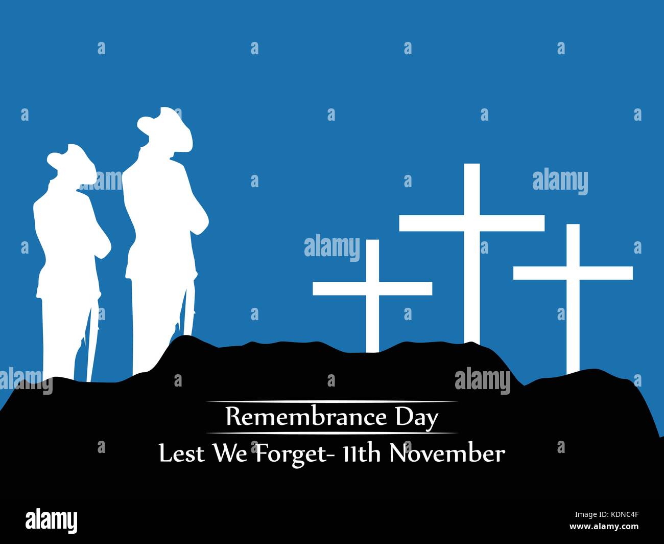 illustration of elements of Remembrance Day background Stock Vector ...
