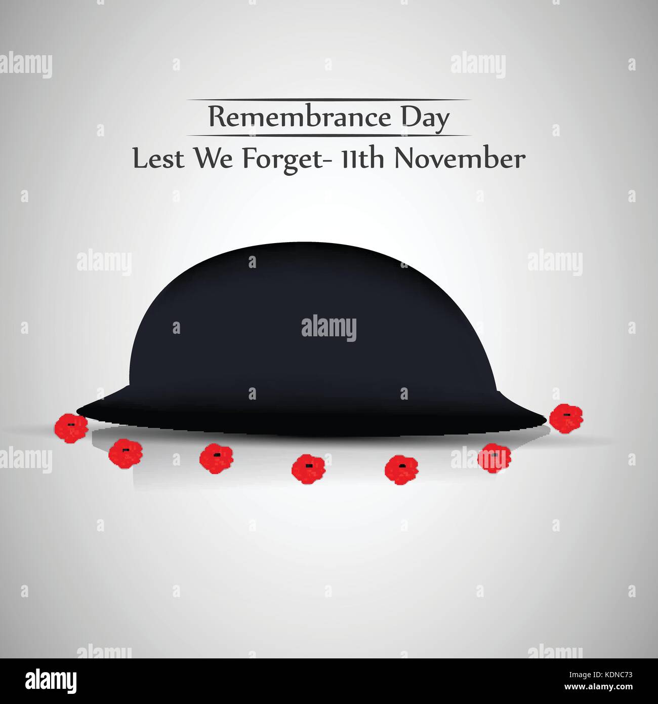 illustration of elements of Remembrance Day background Stock Vector ...