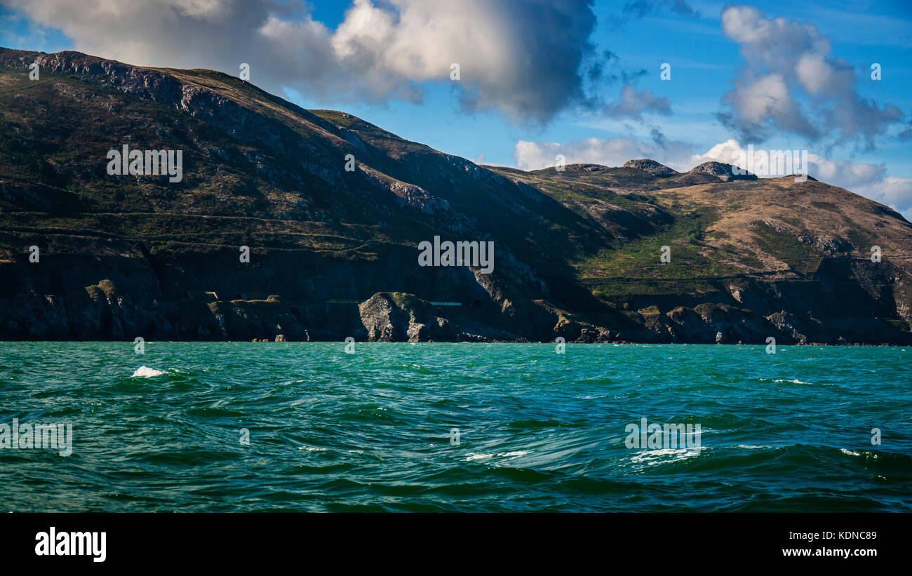 Bray Head. Co. Wicklow. Ireland. Picturesque Bray-Greystones cliff walk ...