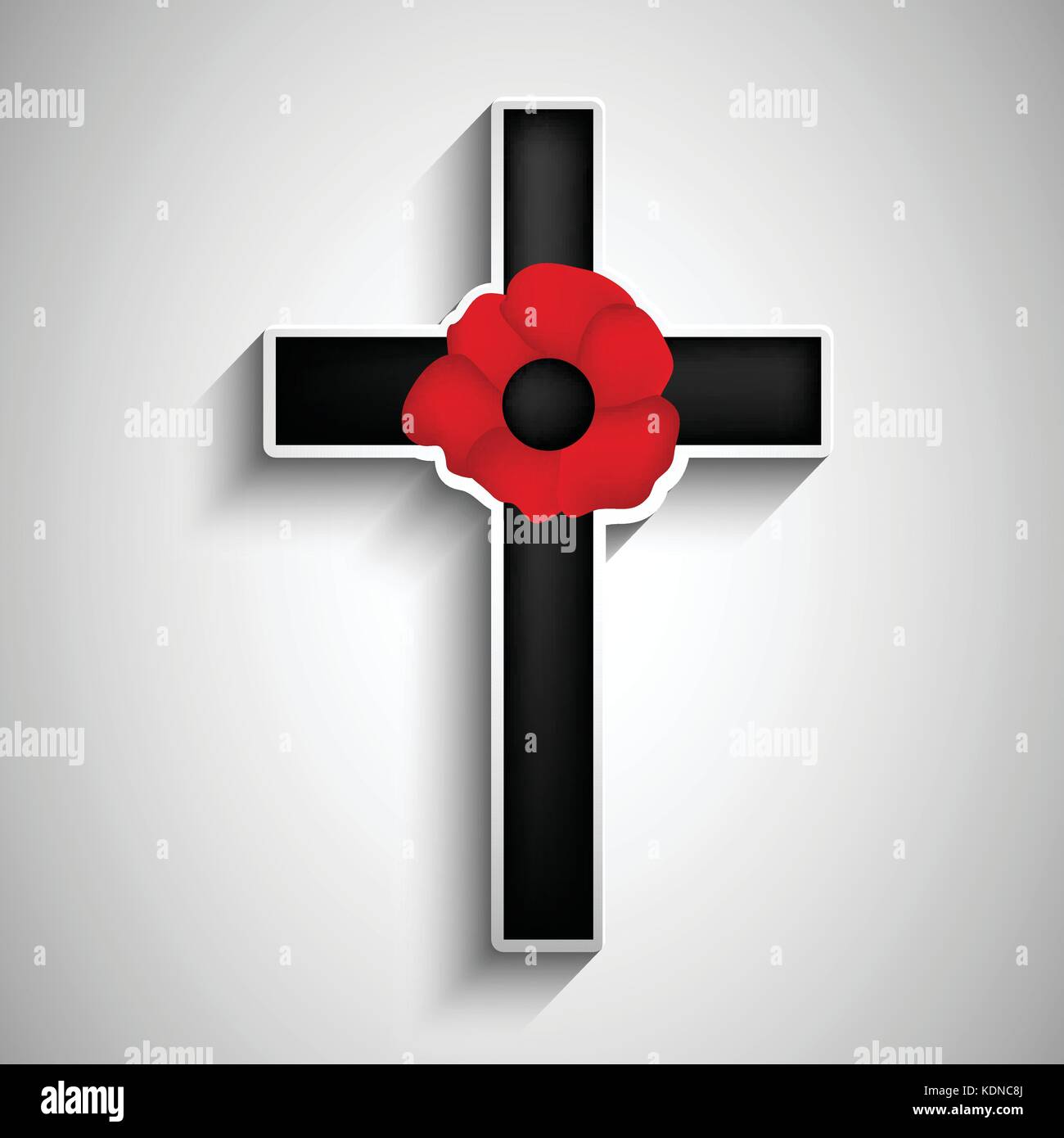 illustration of elements of Remembrance Day background Stock Vector ...