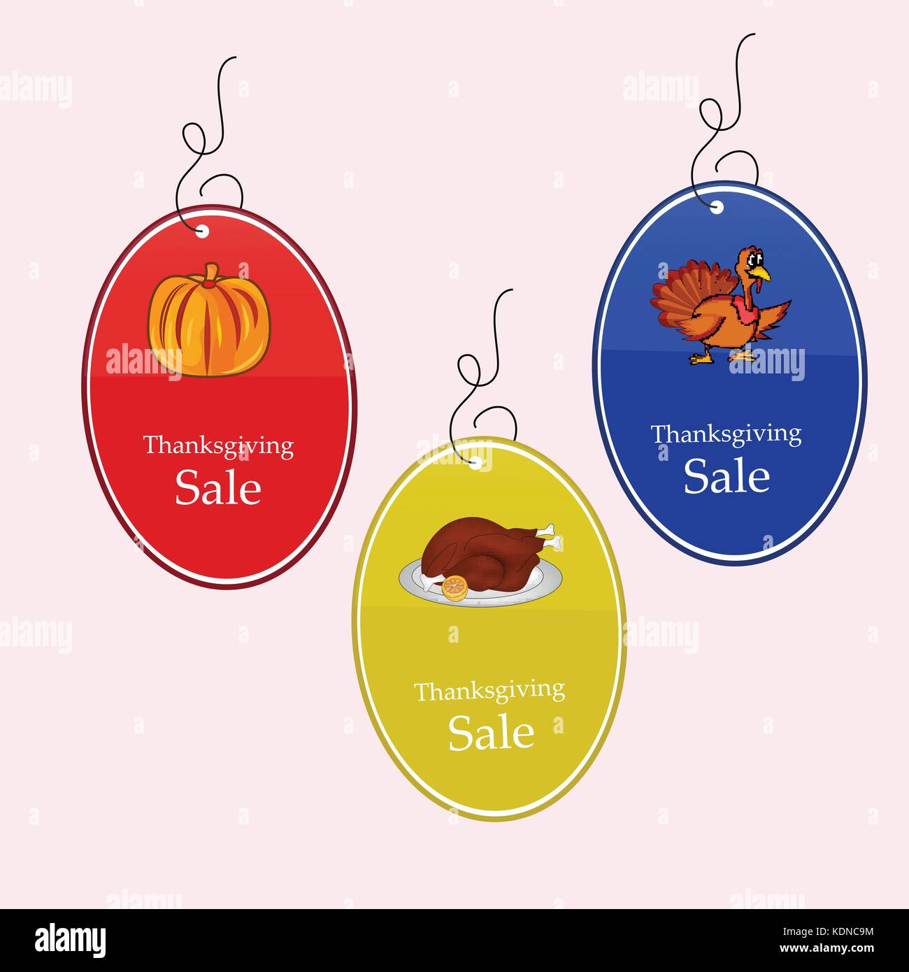 illustration of elements of thanksgiving background Stock Vector Image ...