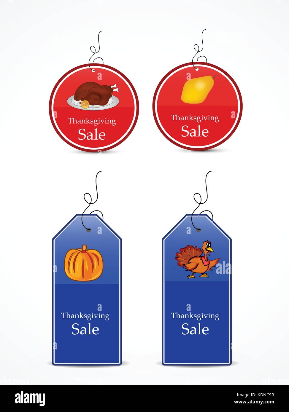 illustration of elements of thanksgiving background Stock Vector Image ...