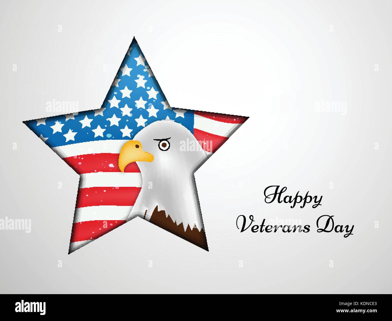 illustration of elements of Veterans Day background Stock Vector Image ...