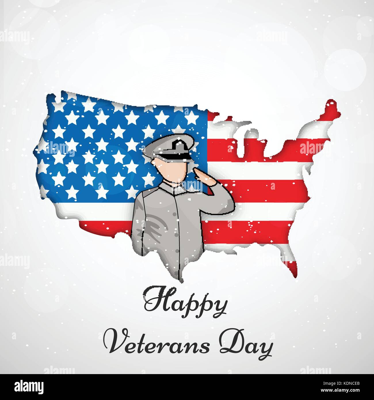 illustration of elements of Veterans Day background Stock Vector Image ...