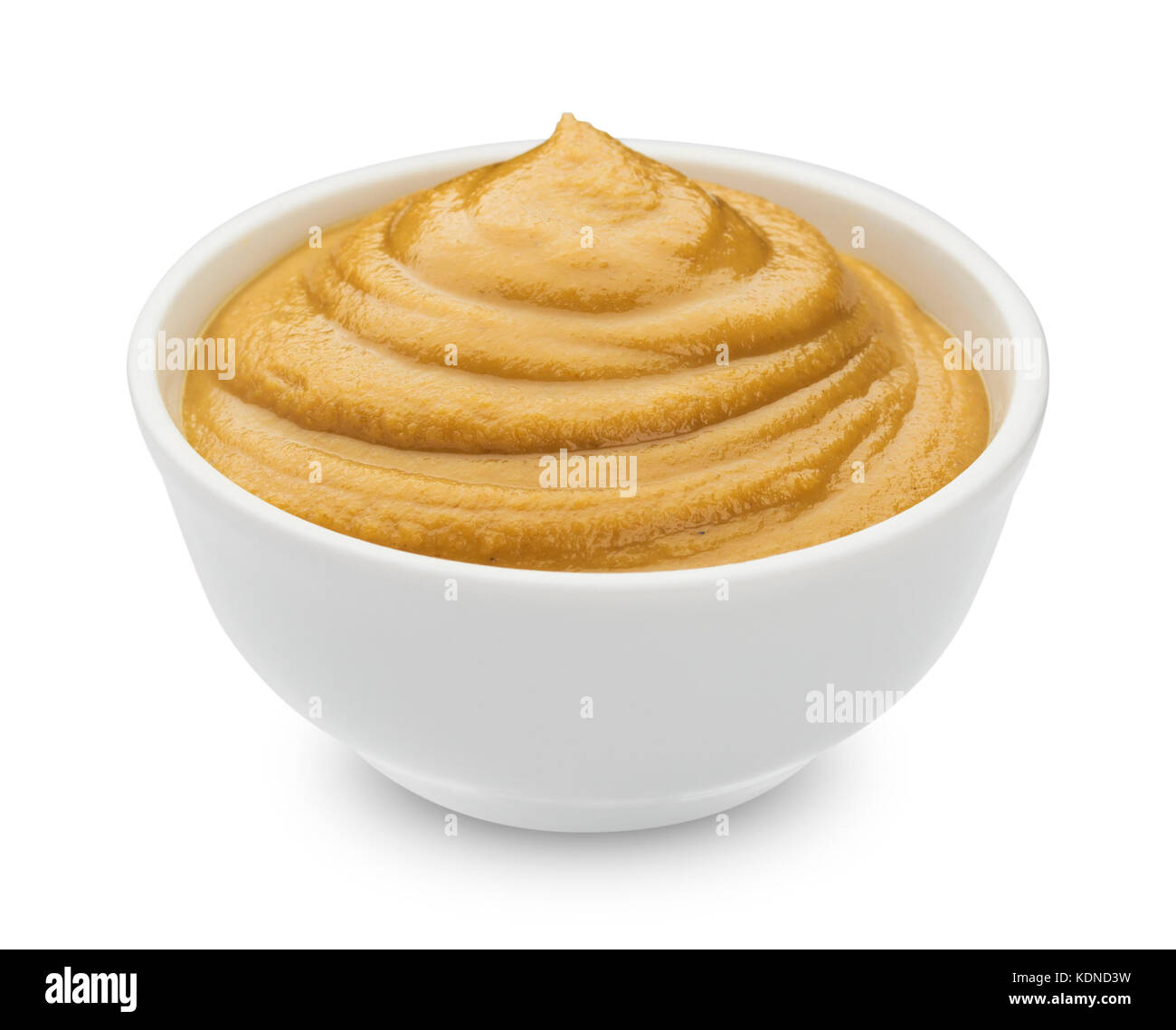 Mustard isolated on white background Stock Photo - Alamy