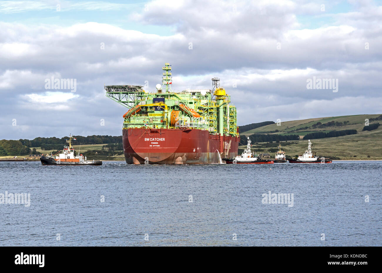 Premier Oil's floating production storage and offloading (FPSO) vessel ...
