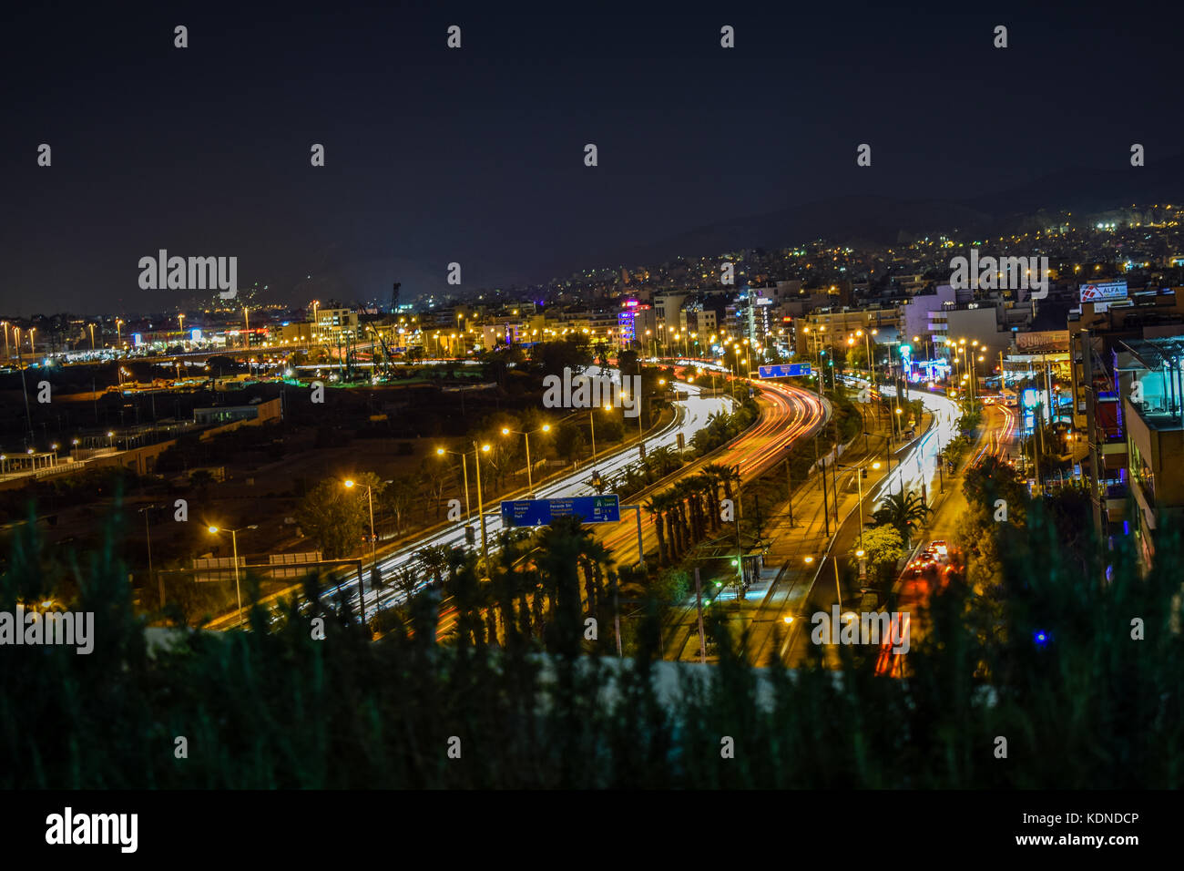 City Of Lights Stock Photo - Alamy