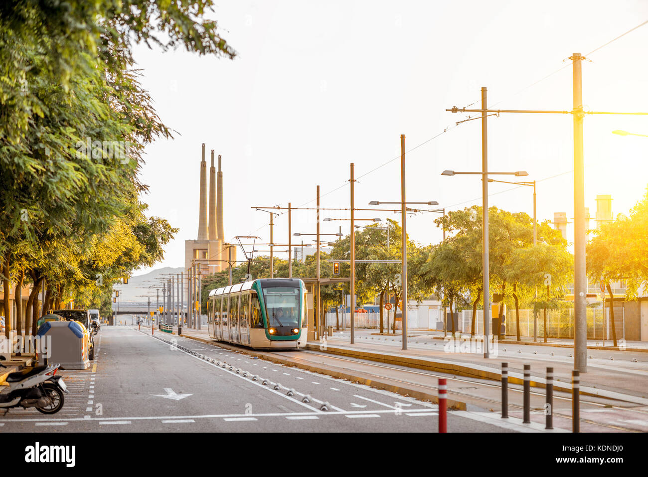 Barcelona city view Stock Photo - Alamy