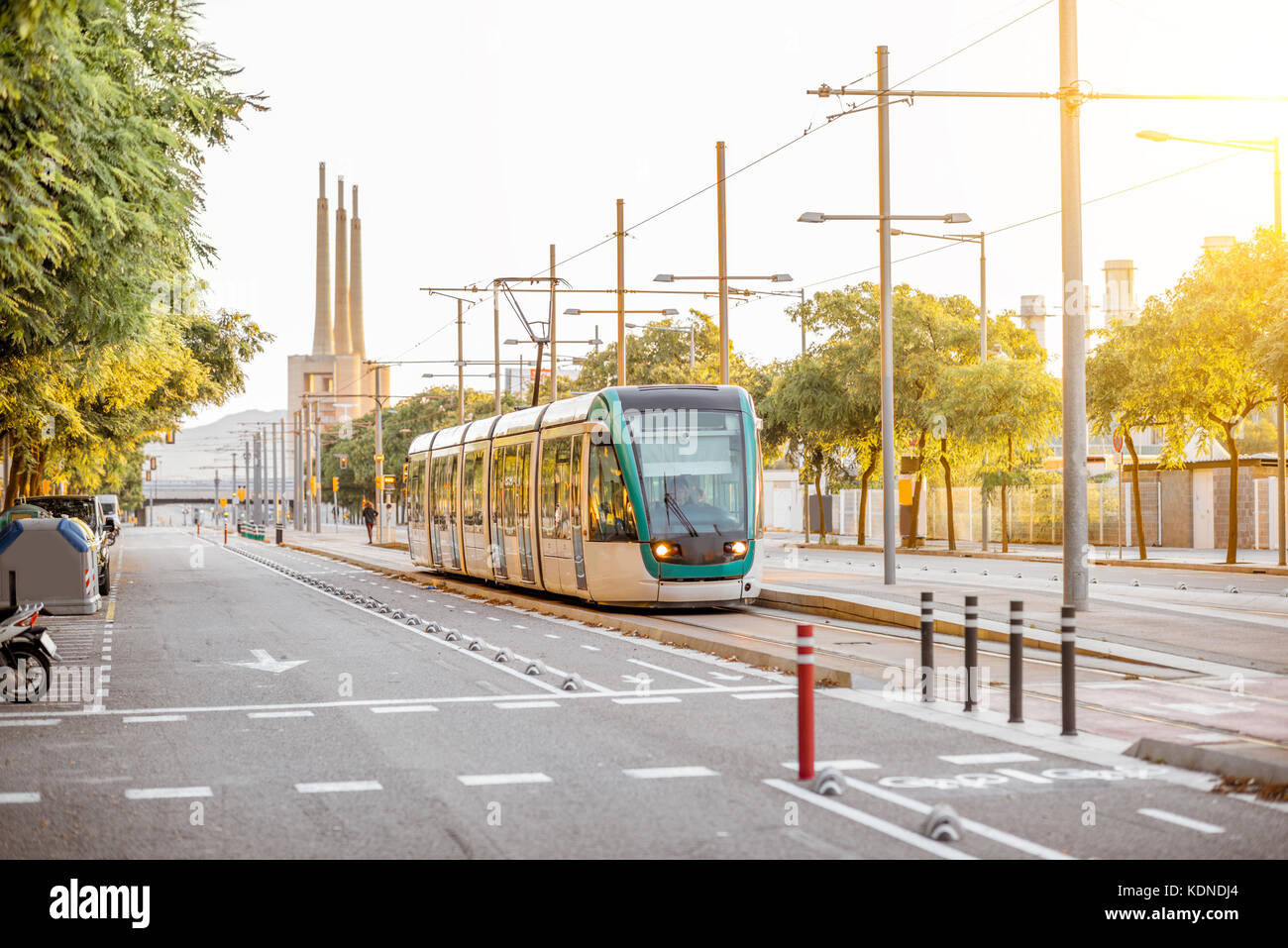 Barcelona city view Stock Photo - Alamy