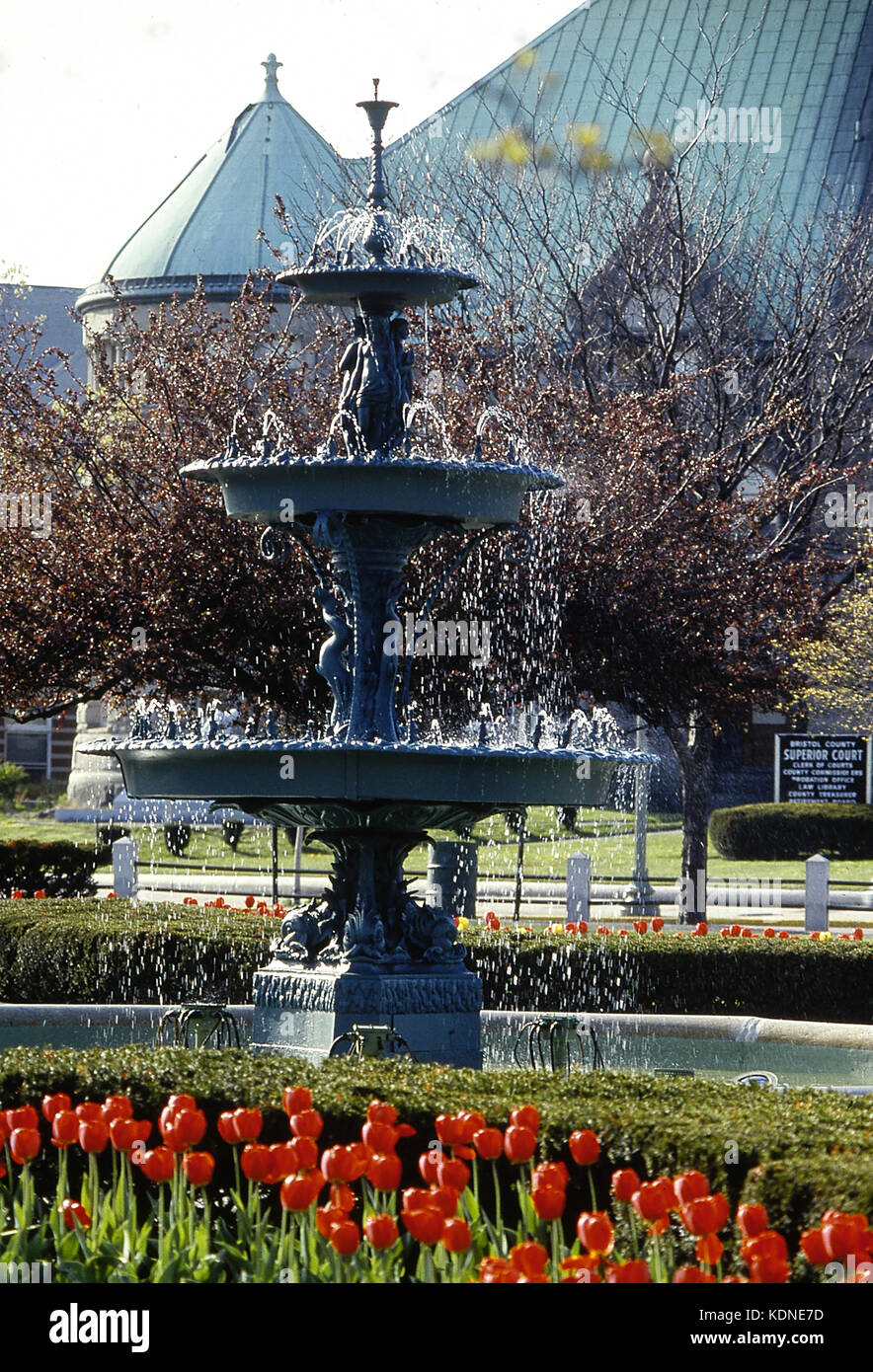 The Soper Fountain, Taunton, Massachusetts, USA Stock Photo - Alamy