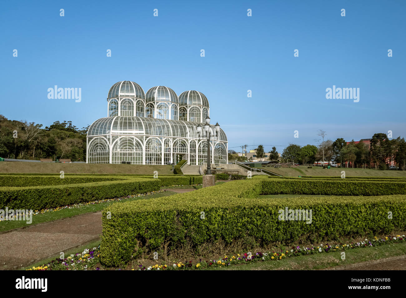 Greenhouse of Curitiba Botanical Garden - Curitiba, Parana, Brazil ...
