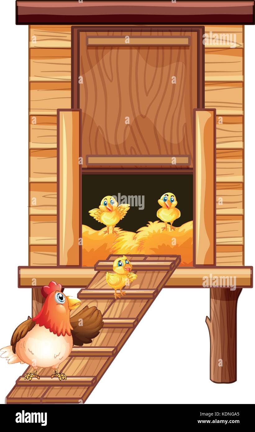 Chicken Coop Clipart