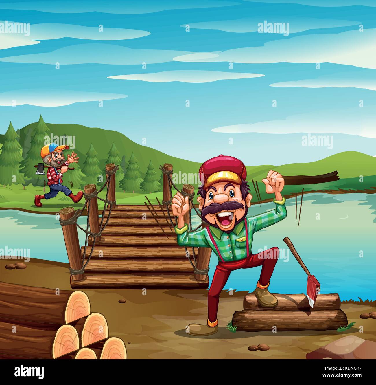 Lumber Jacks High Resolution Stock Photography and Images - Alamy