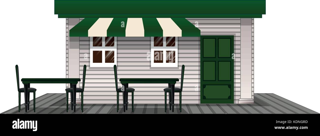 Cafe restaurant dining window Stock Vector Images - Alamy