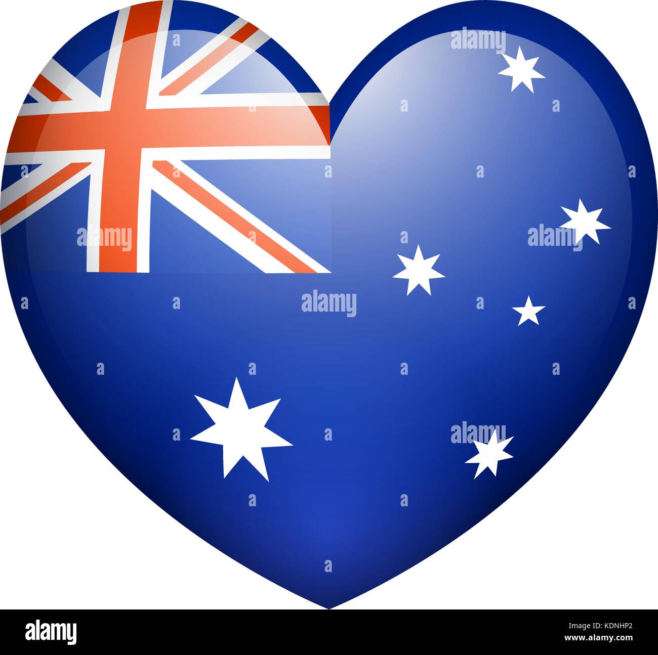 Australia heart Stock Vector Images - Alamy
