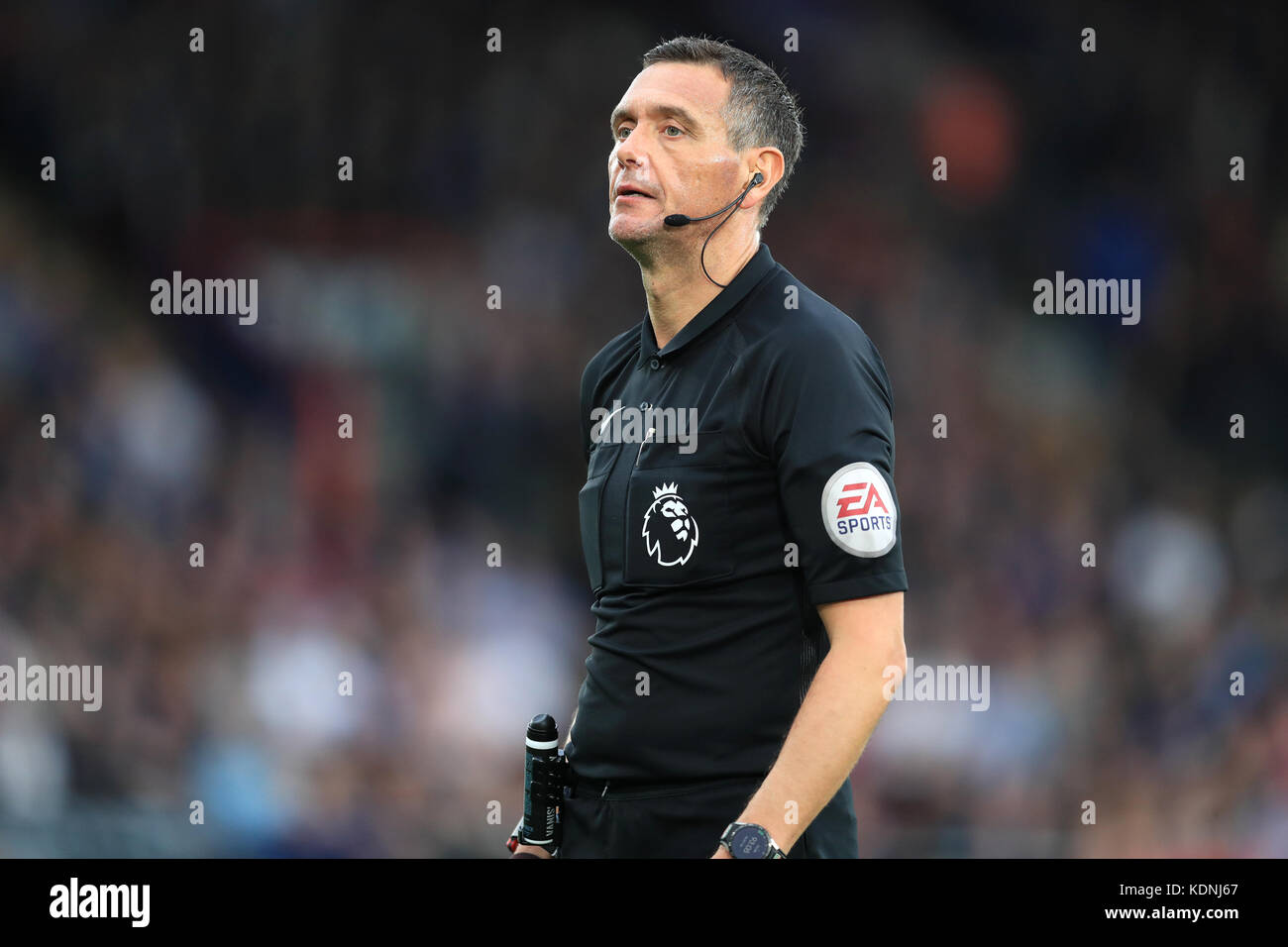 Referee Andre Marriner during the Premier League match at Selhurst Park ...