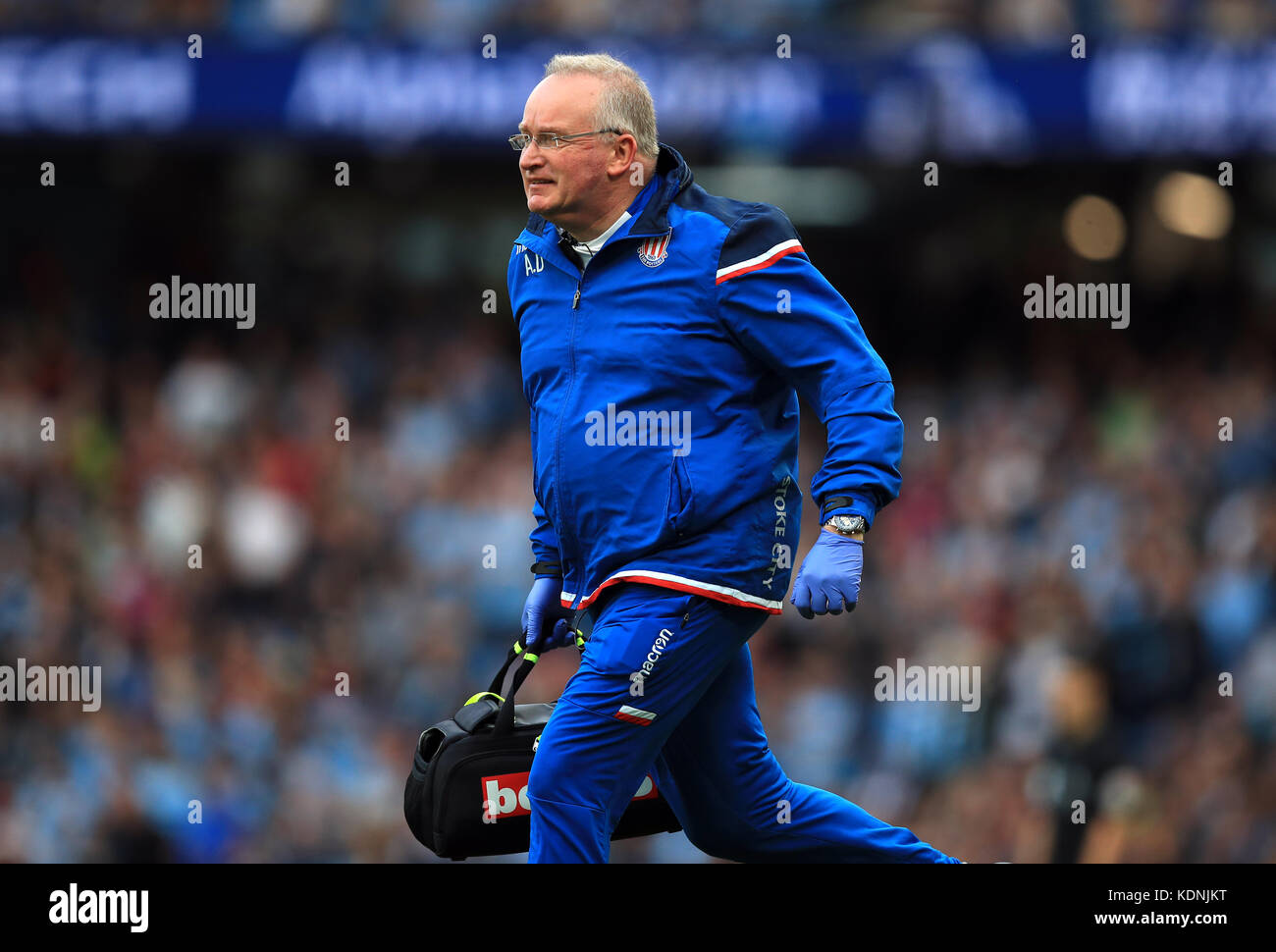 Stoke City doctor Dr Andrew Dent Stock Photo - Alamy