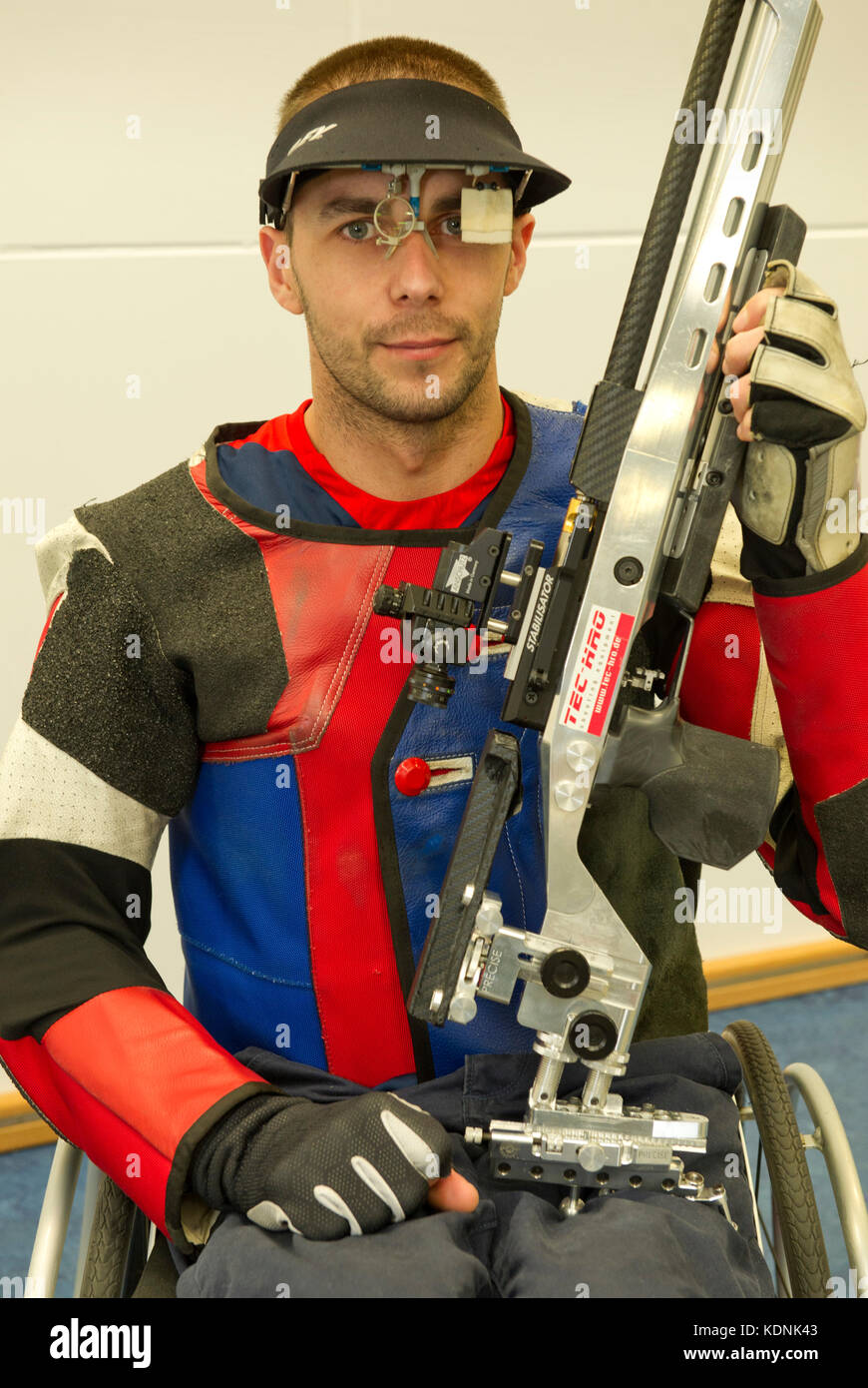 Paralympian shooter Matt Skelhon Stock Photo - Alamy