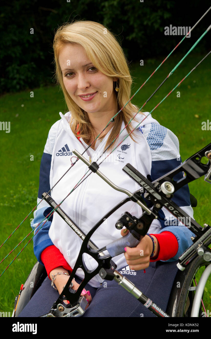Wheelchair archery hi-res stock photography and images - Alamy