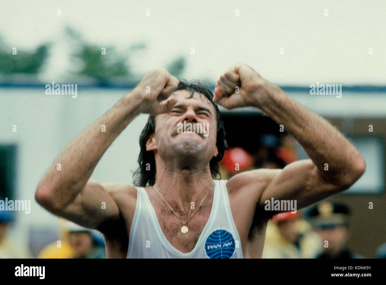Rod Dixon (NZL) wins the 1983 New York City Marathon Stock Photo - Alamy