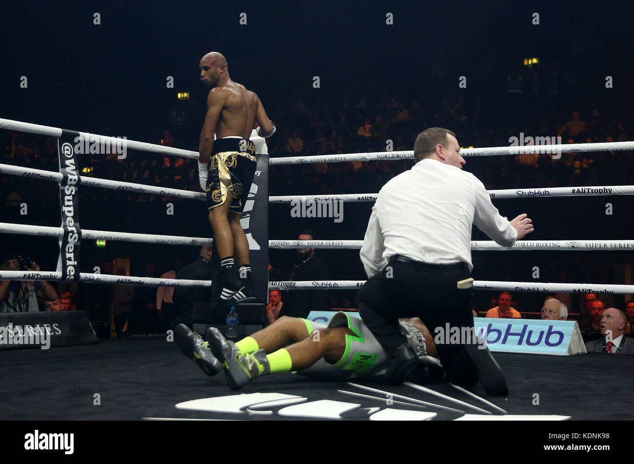 Knocking down nathan mcintosh hi-res stock photography and images - Alamy