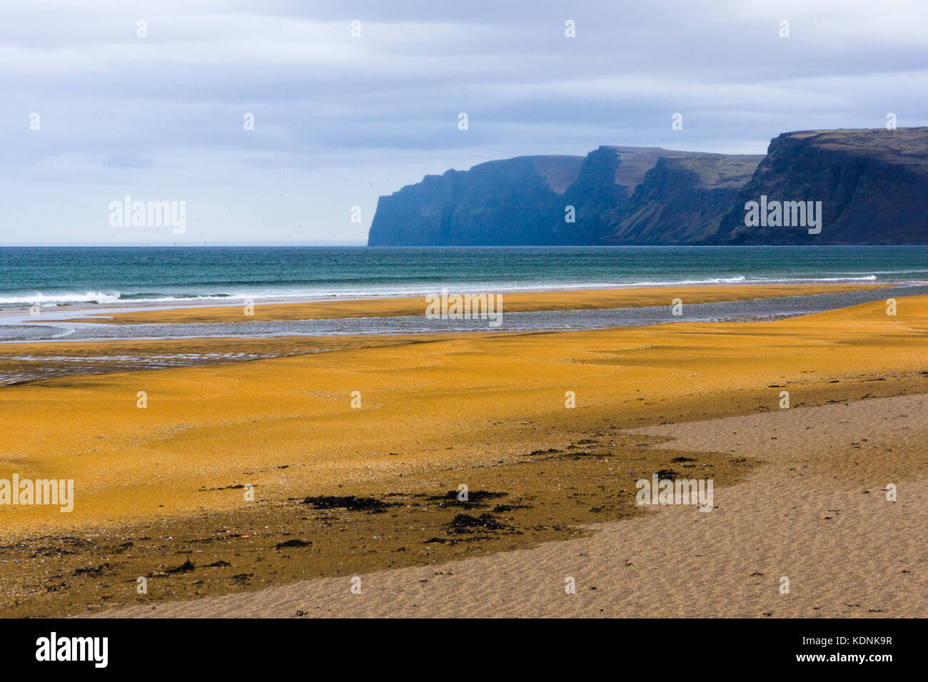 Rauðisandur, red sand beach, Westfjords, Iceland Stock Photo - Alamy