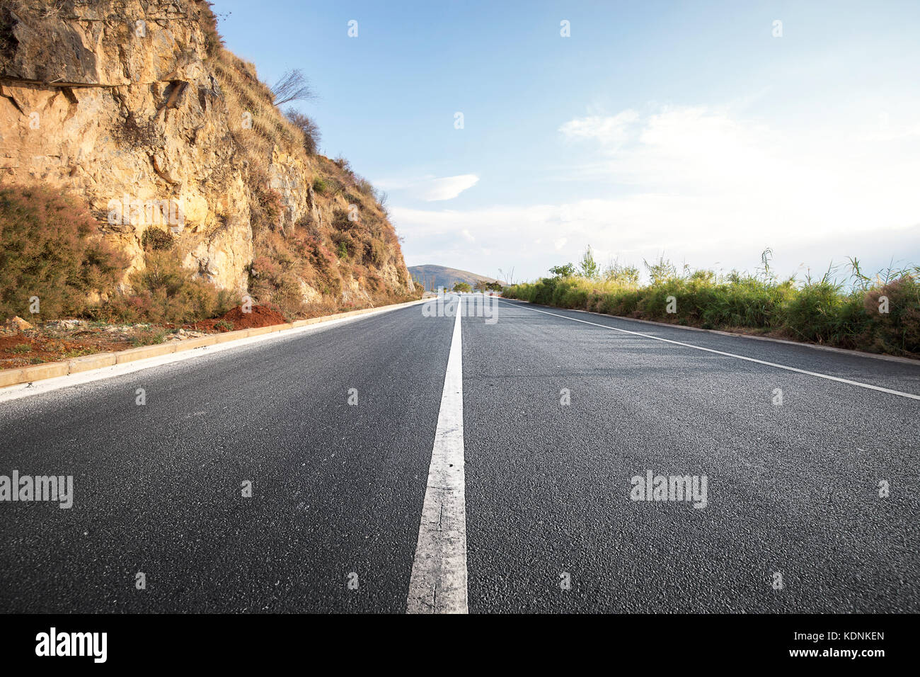 High way in countryside Stock Photo - Alamy
