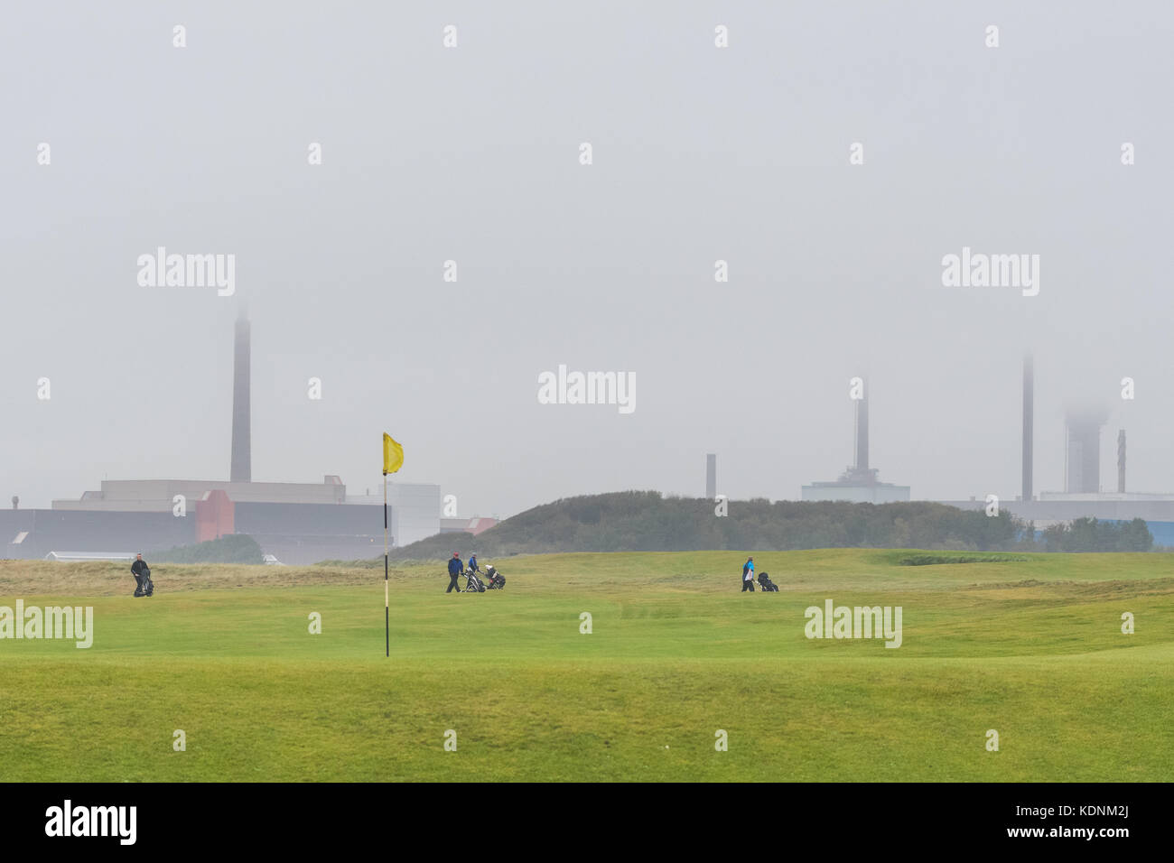 Seascale Golf Club overlooked by Sellafield nuclear reprocessing and ...