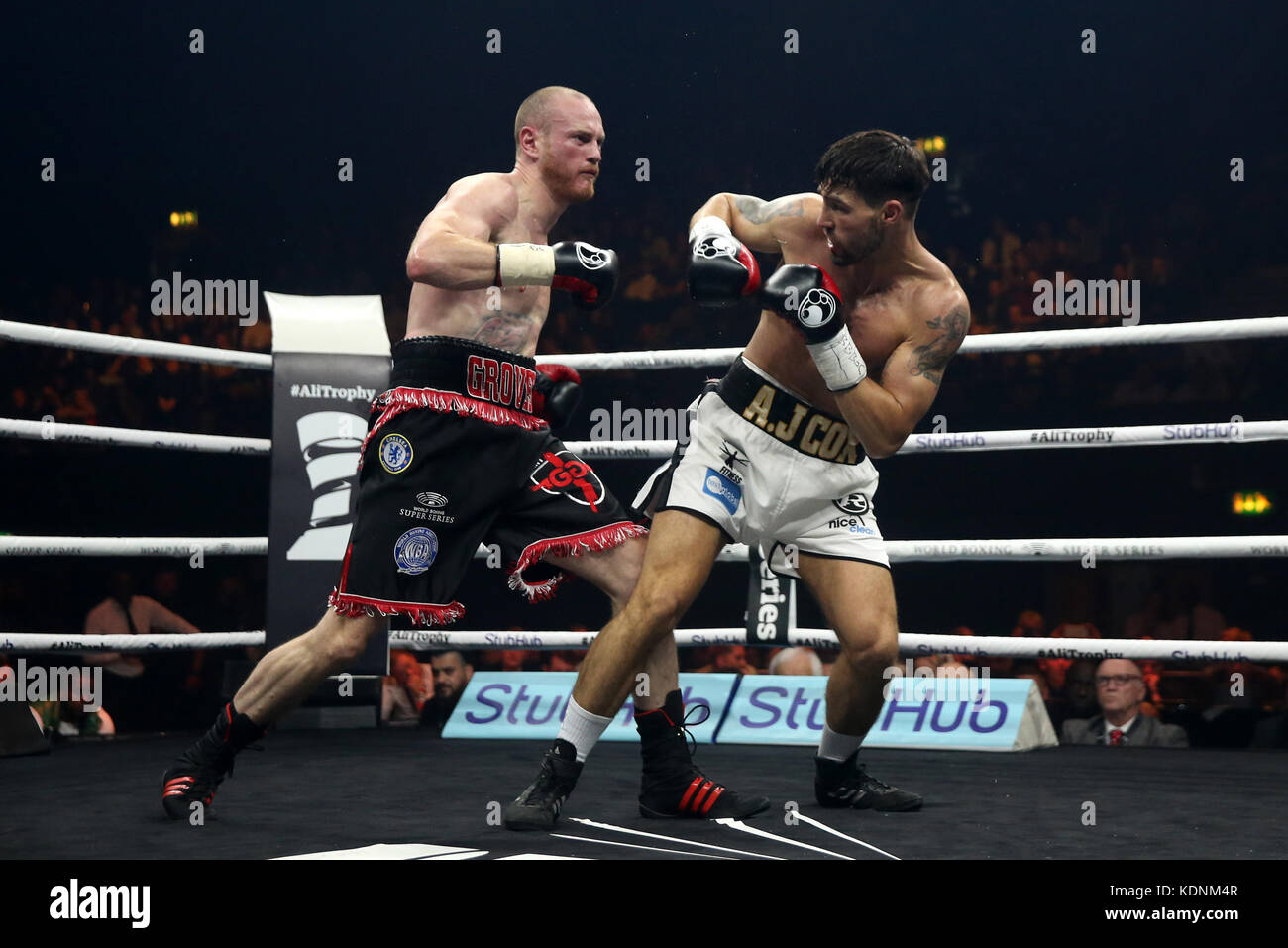 Wbss super middleweight quarter final bout wembley sse arena hi-res ...