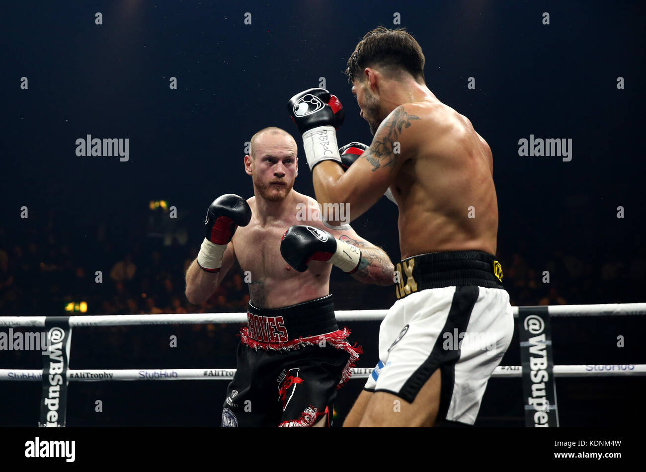 Wbss super middleweight quarter final bout wembley sse arena hi-res ...