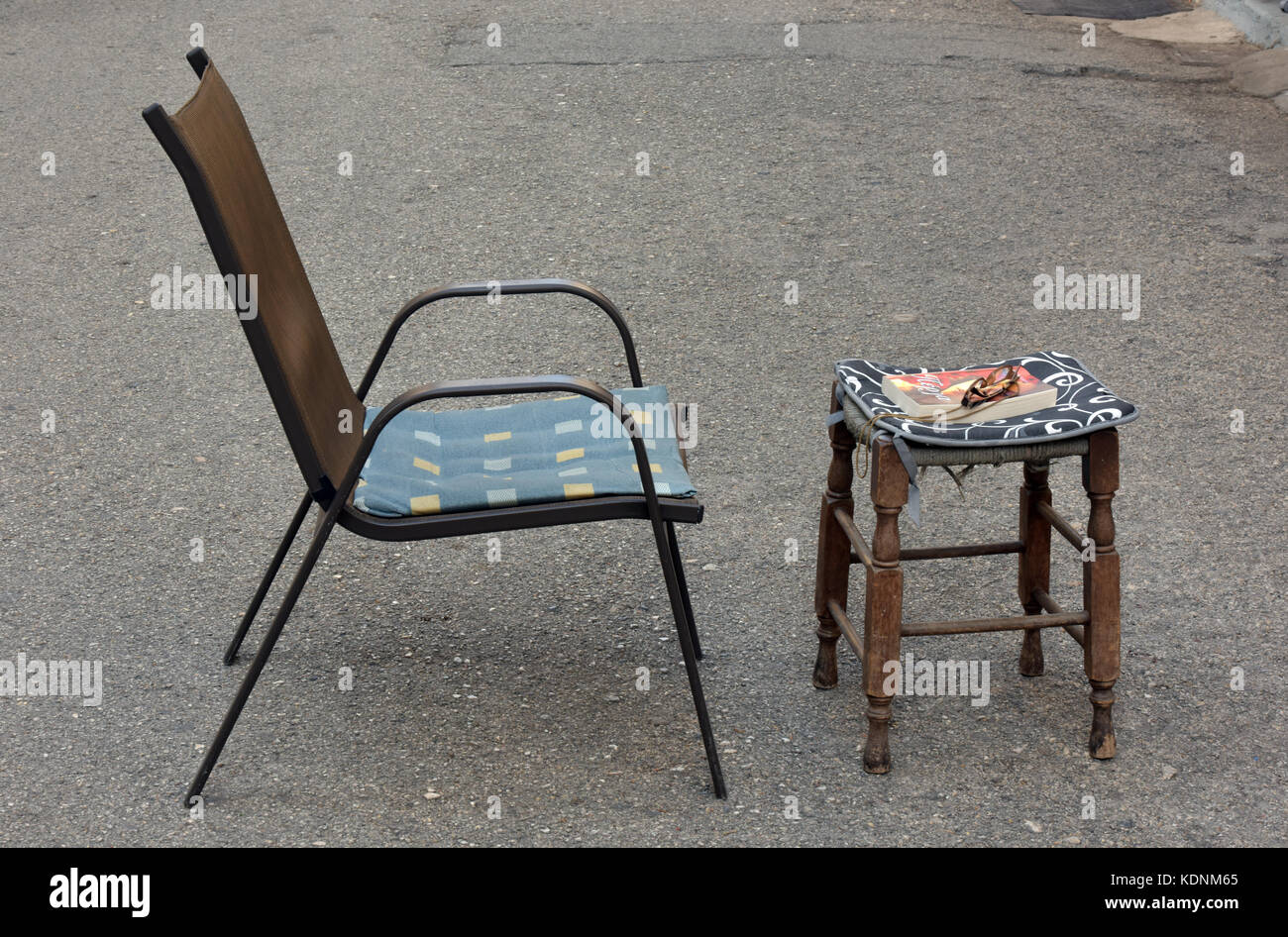 Footstools hi-res stock photography and images - Alamy