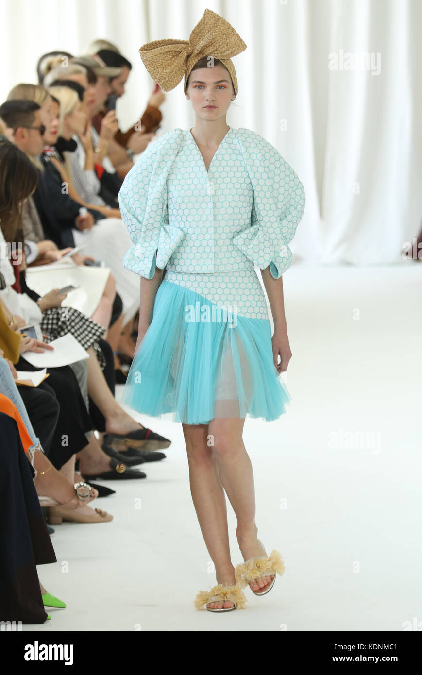 New York Fashion Week SS/18 - Delpozo - Runway Featuring: Model Where ...