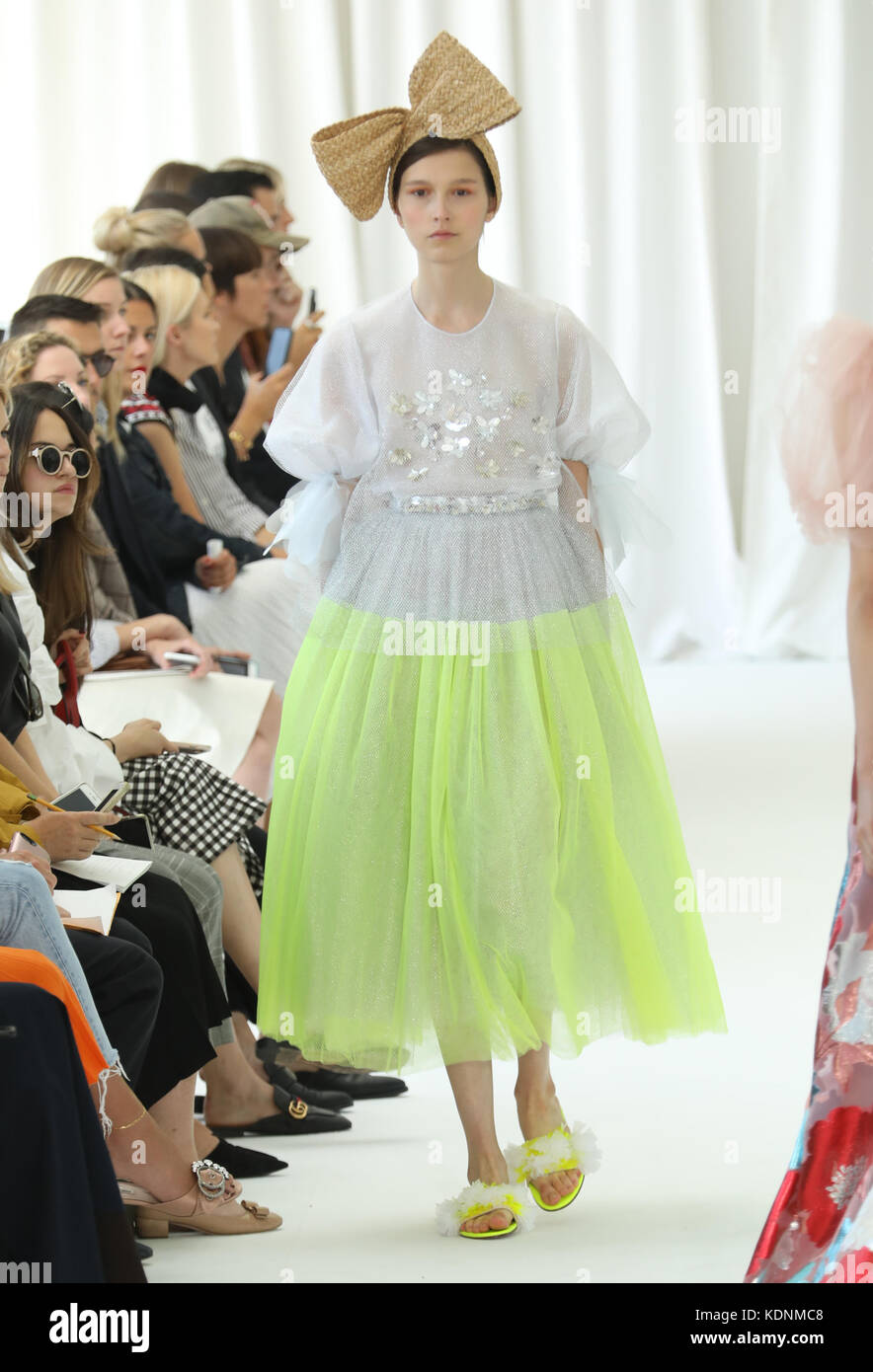 New York Fashion Week SS/18 - Delpozo - Runway Featuring: Model Where ...