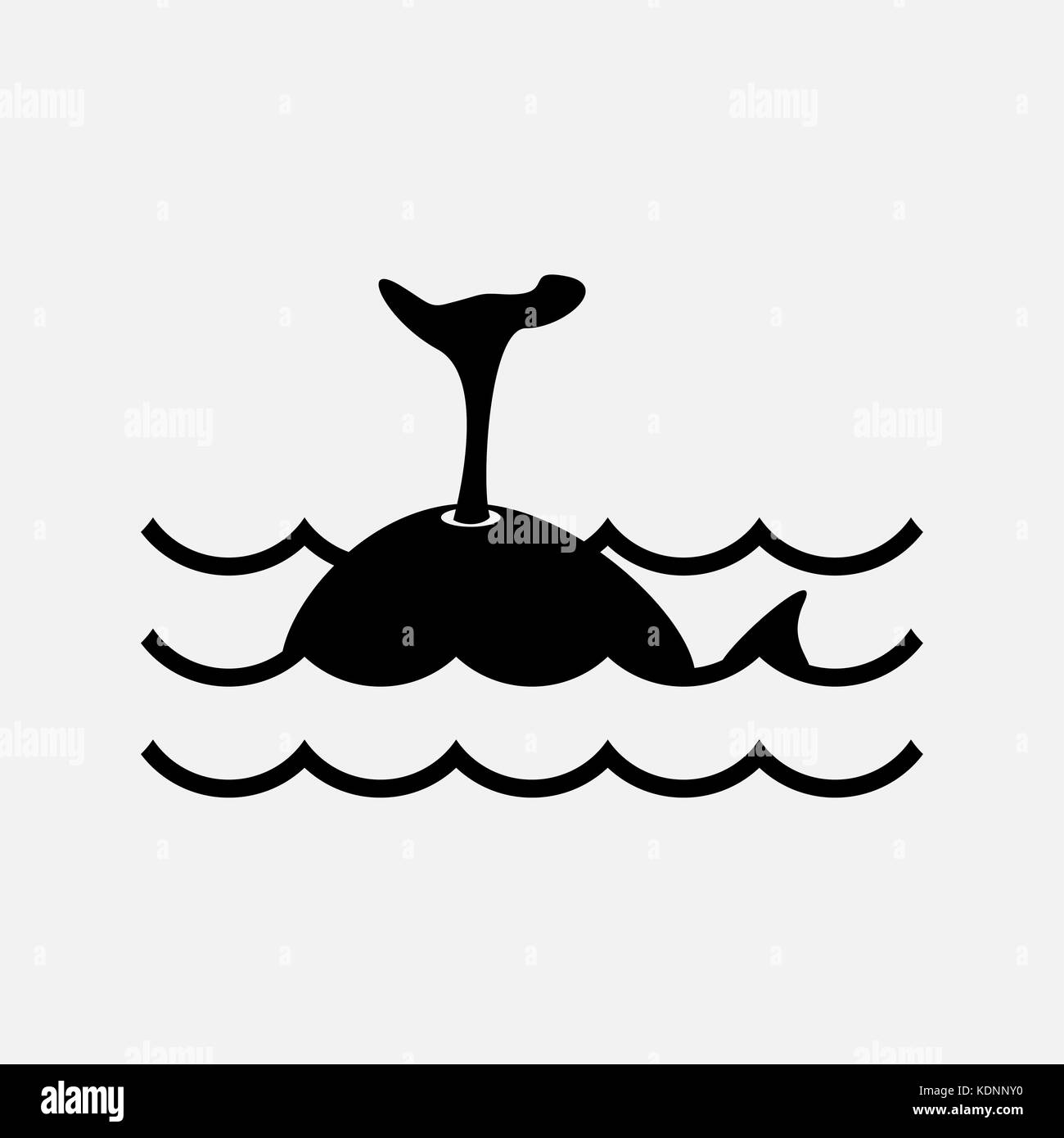 Whale symbol hi-res stock photography and images - Alamy